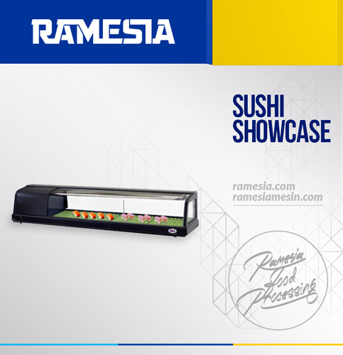 Sushi Showcase | Harga Display Etalase Pendingin Sushi Terbaru | Ramesia